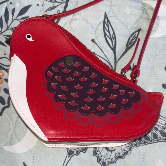 kate spade | Bags | Kate Spade New York Ooh La La Red Carpet Bird ...